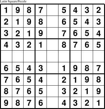 Useful Logic Puzzle Information: