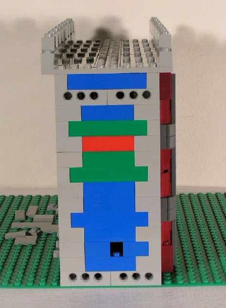 Tall LEGO Castle Walls