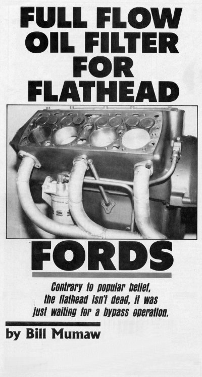 Full Flow Oil Filter